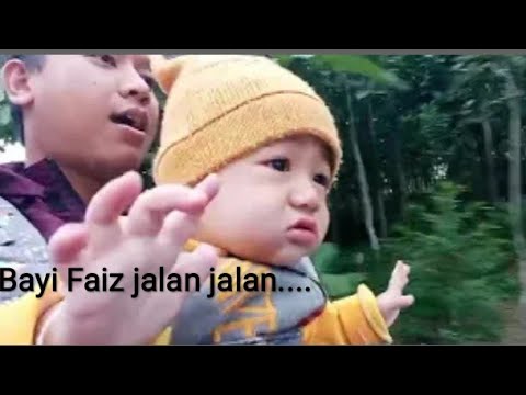 senangnya Bayi Faiz jalan jalan..😂||Moh Faiz Hamdan Alkarim - YouTube