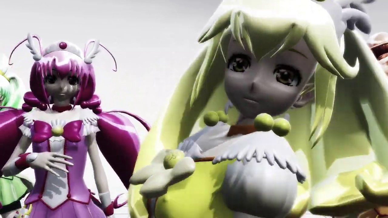 MMD Smile Precure - Carry Me Off (DL links) - YouTube