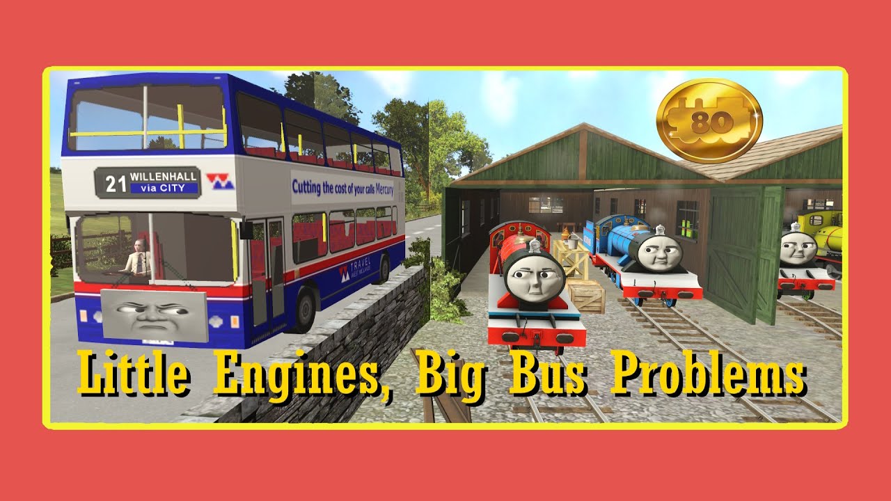 Little Engines, Big Bus Problems (Trainz Stories) - YouTube