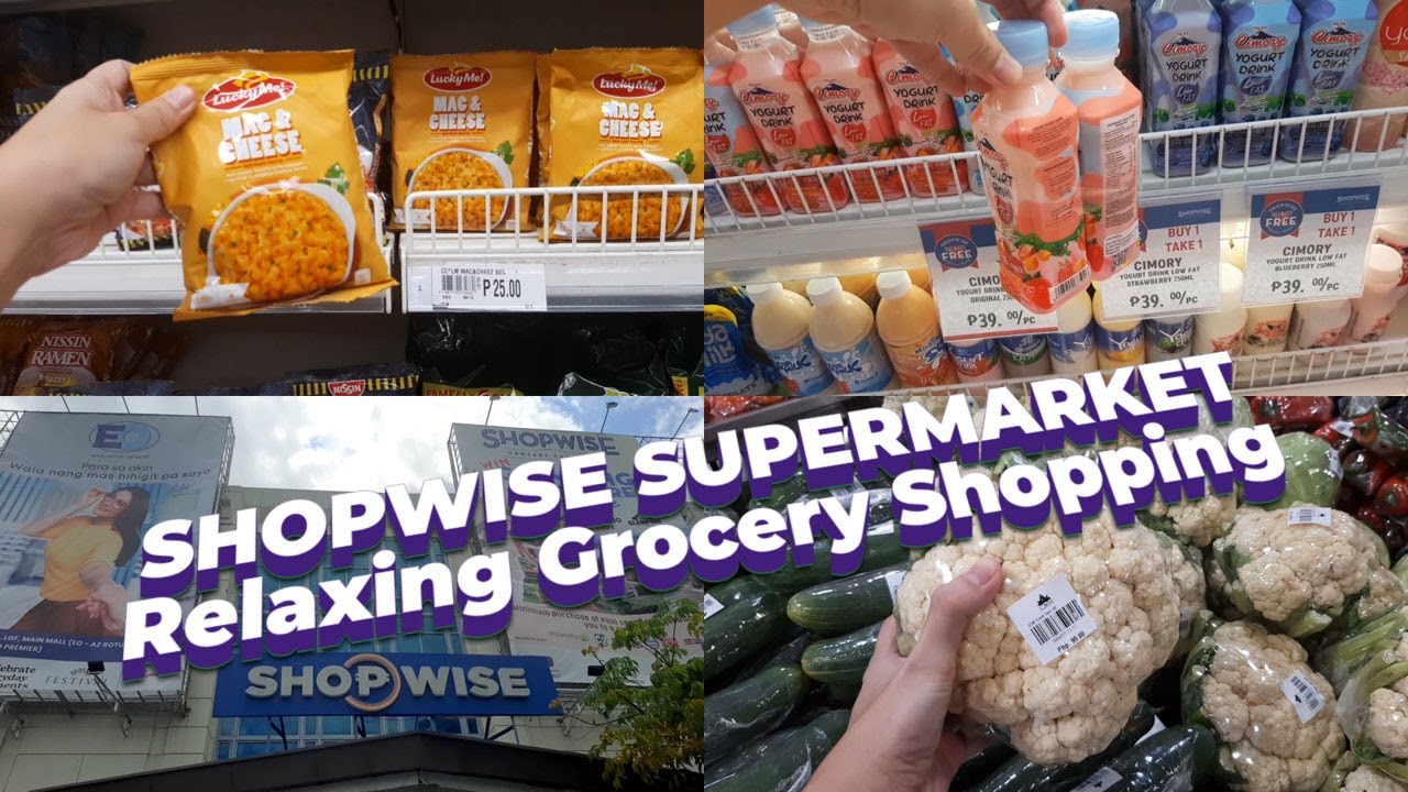 Shopwise Supermarket Relaxing ASMR Grocery Shopping Vlog and Pantry ...