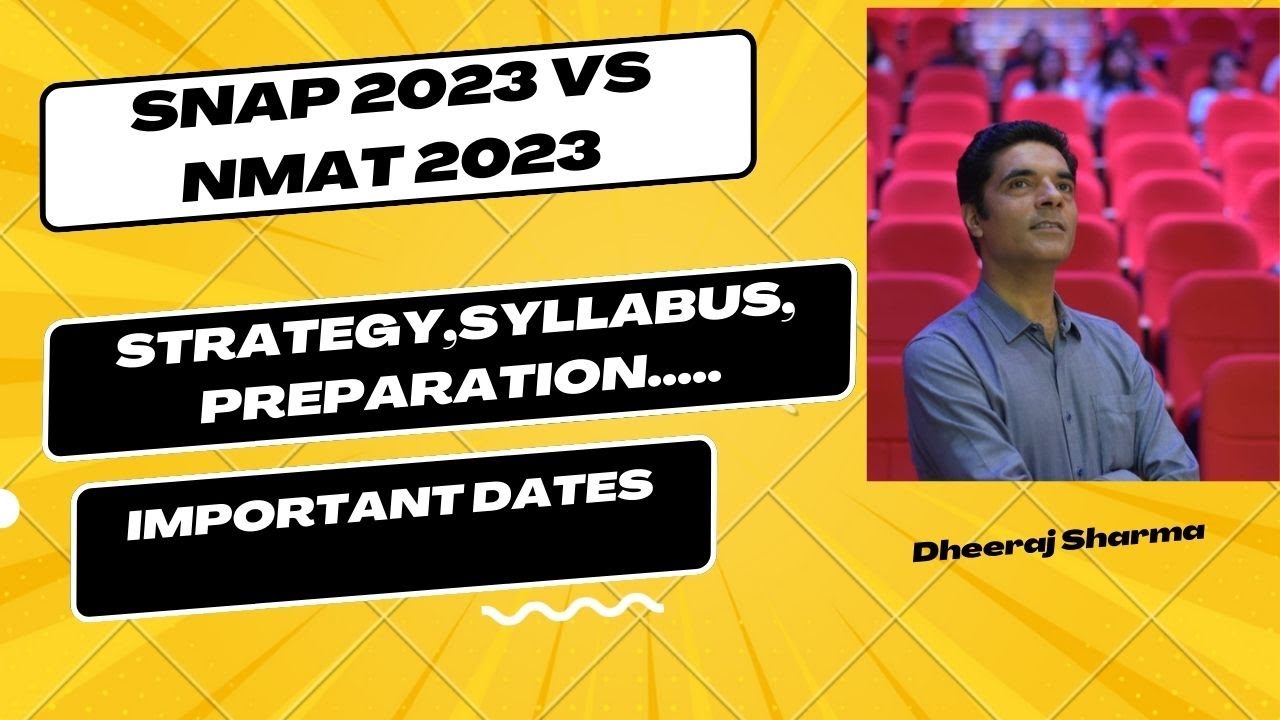 SNAP 2023 vs NMAT 2023#Top Colleges, Important Dates,Exam Strategy and ...