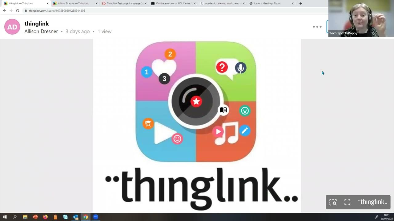 Allison Dresner: Using Thinglink to create interactive images. - YouTube
