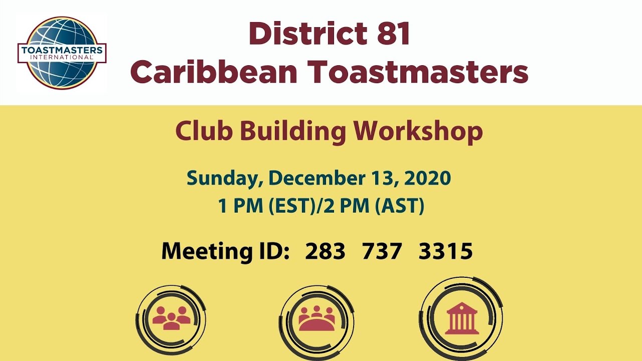 District 81 Club Building Workshop - YouTube