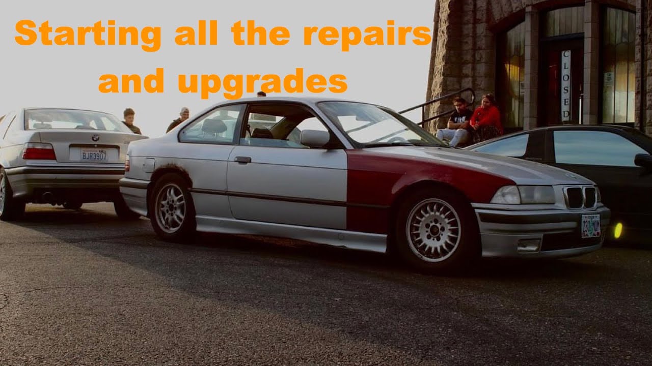 We finally get to start the repairs and upgrades for my BMW E36 - YouTube