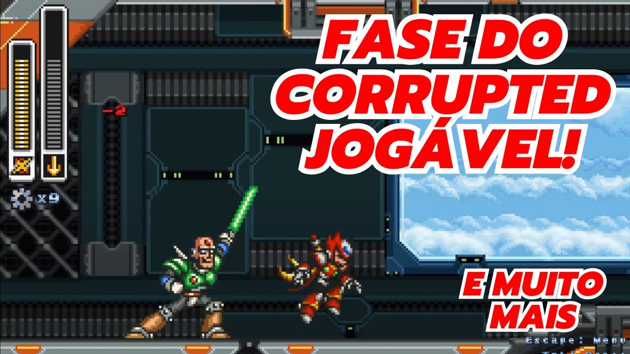 MegaMan X: Corrupted – Alguns dos sprites foram importados para MegaMan ...