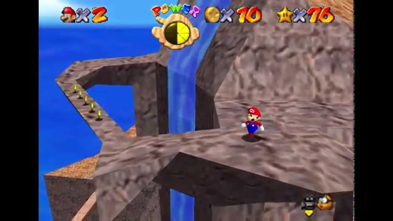 Super Mario 64 - Tall, Tall Mountain - Star 2: Mystery Of The Monkey ...