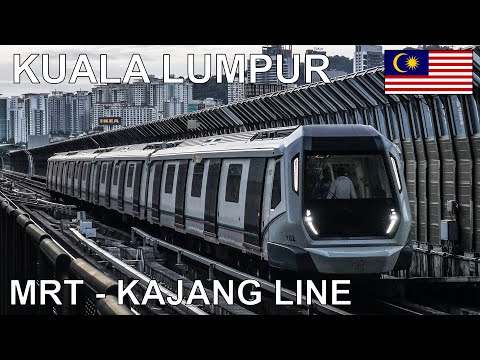 🇲🇾 Kajang Line - Kuala Lumpur MRT (2022) (4K)