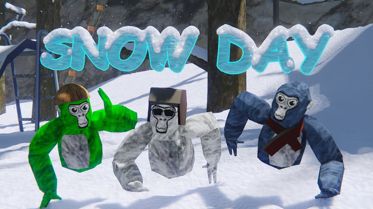 Snow Day - Gorilla Tag - YouTube