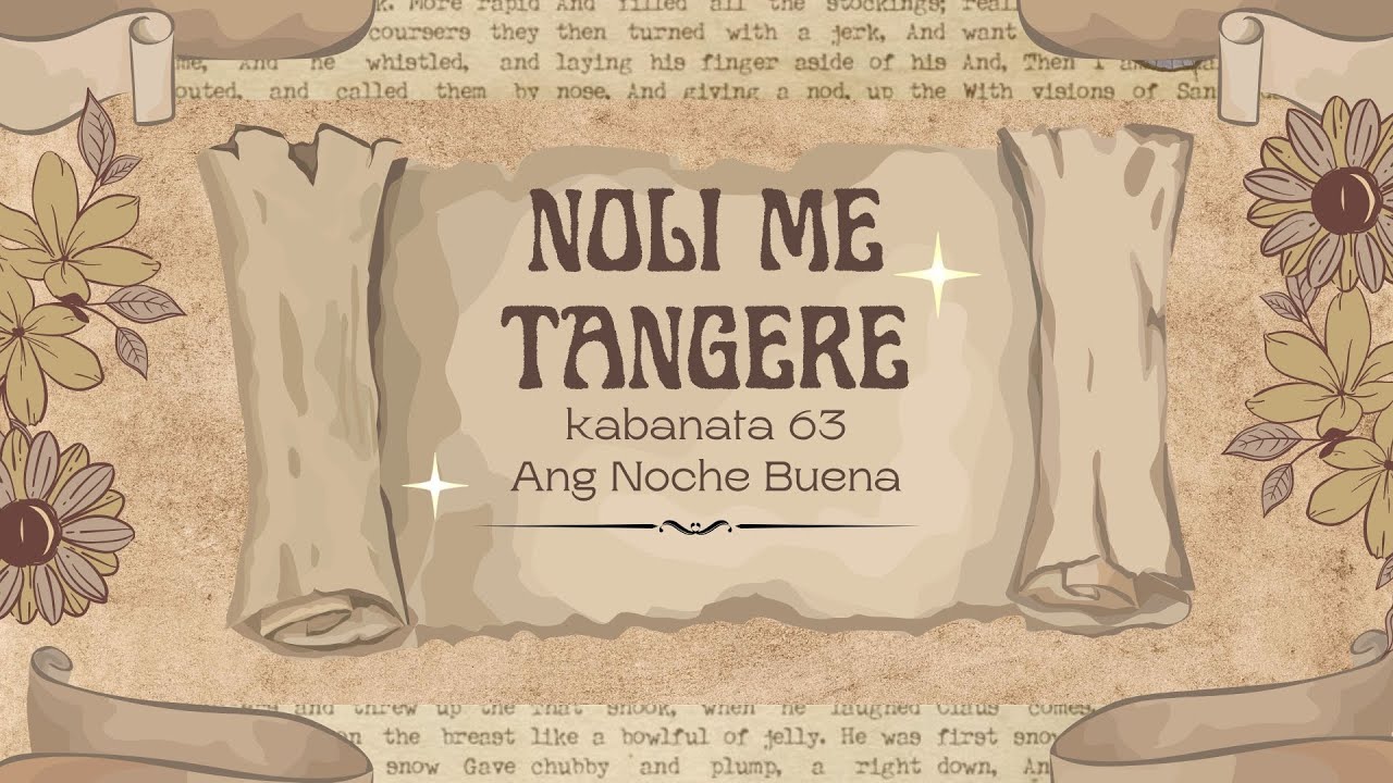 Pagtatalakay sa Kabanata 63 ng Noli Me Tangere | Filipino 9 PETA - YouTube