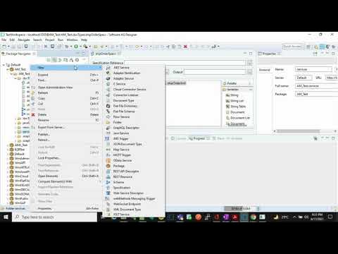 Specifications in webMethods 10.X| Define common i/p & o/p for multiple ...