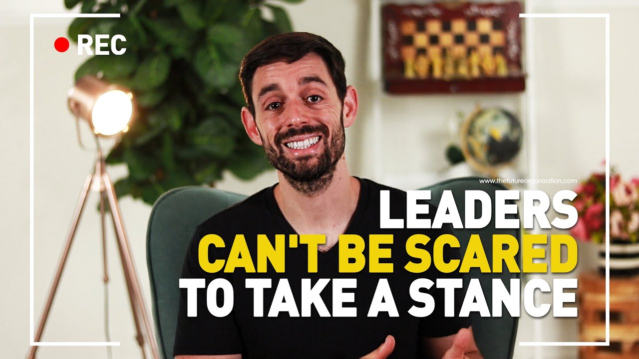 Leaders Can't Be Scared To Take A Stance | Jacob Morgan - YouTube