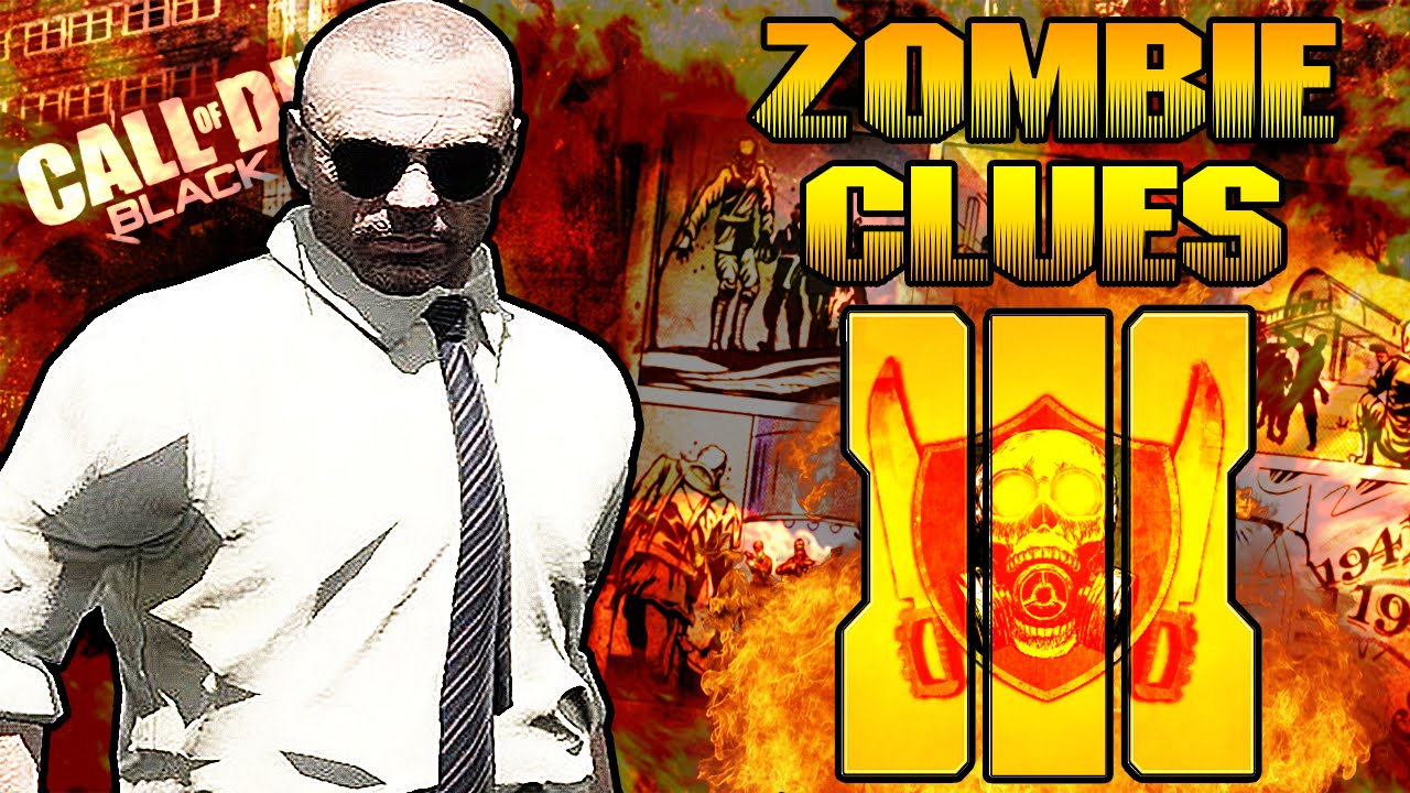 BO3 ZOMBIE CLUES! Element 115, Agent Hudson the Unmarked Man, Kino Der ...