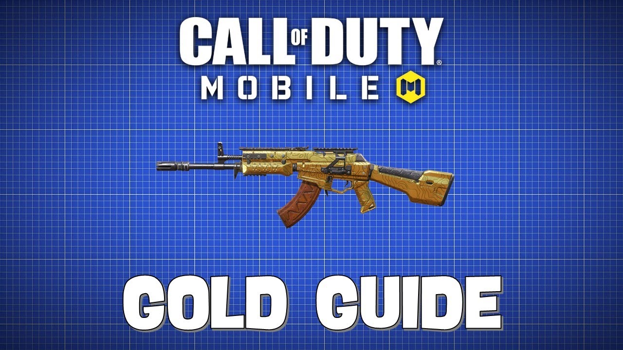 COD Mobile ASSAULT RIFLE GOLD GUIDE - YouTube