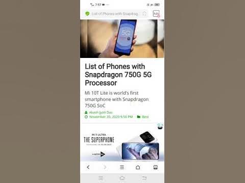 Qualcomm Snapdragon 780G,768G,765G & 750G me comparison - YouTube