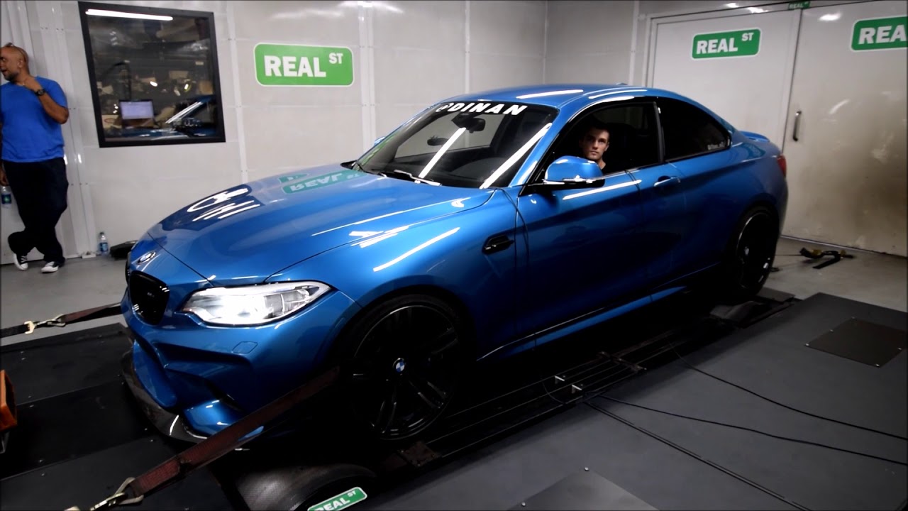 2017 BMW M2 (BAN_M2) with DINAN Goodies @ Real Street Performance Dyno ...