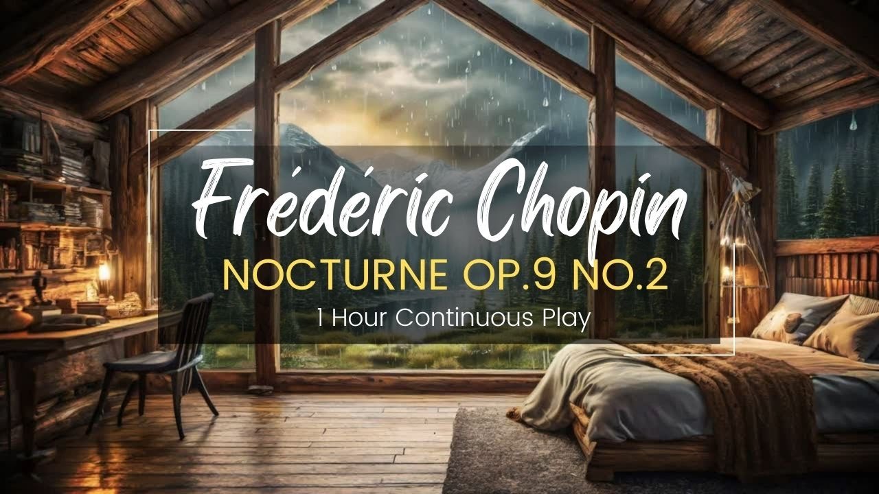 Nocturne Op 9 No 2 by Frédéric Chopin | 1 Hour Continuous Play - YouTube