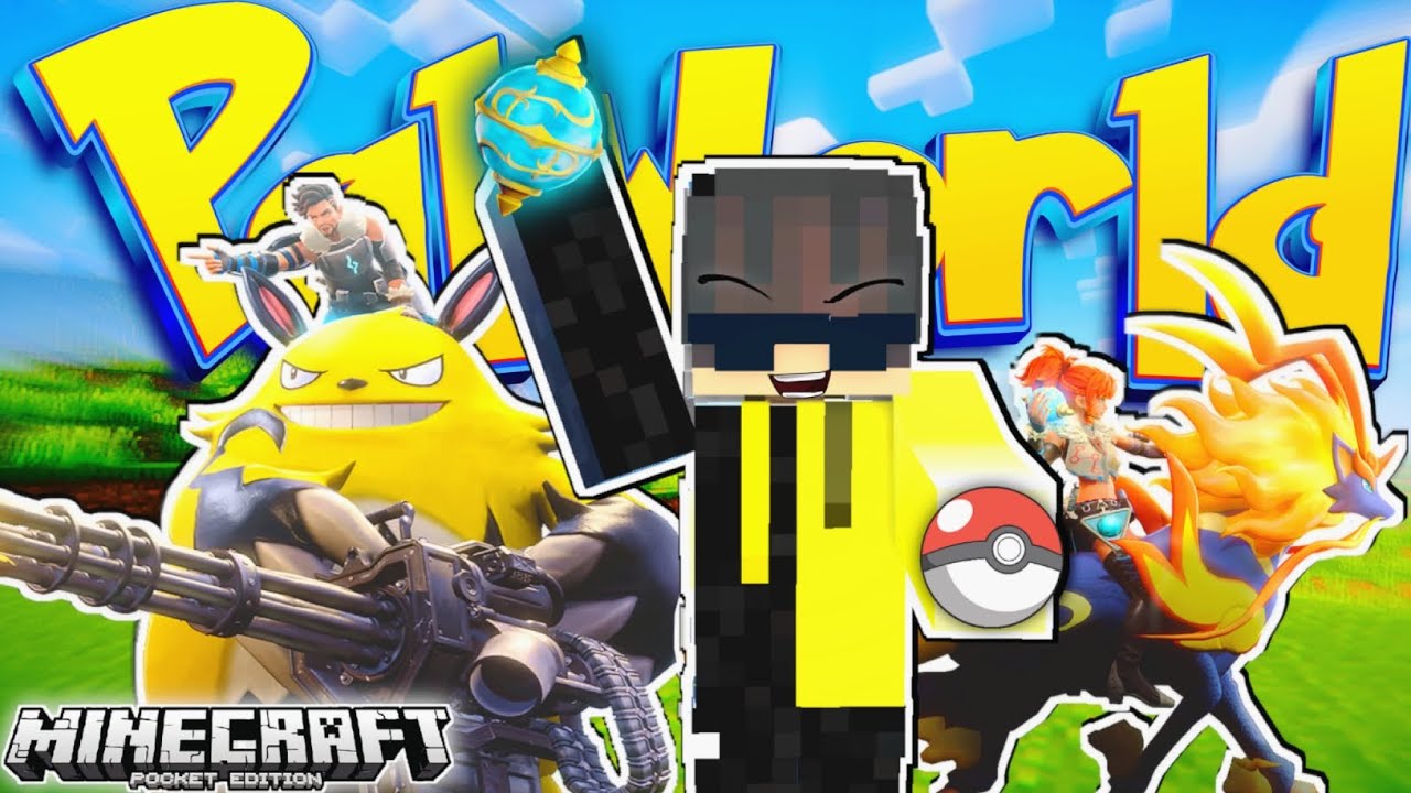 I install Palworld MOD in Minecraft PE - YouTube
