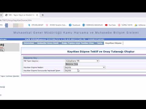 ÇOCUK KİTAPLARI (TÜKETİM) DÜŞÜM VE KOHA OTOMASYON PROGRAMINDAN TOPLU DÜŞÜM