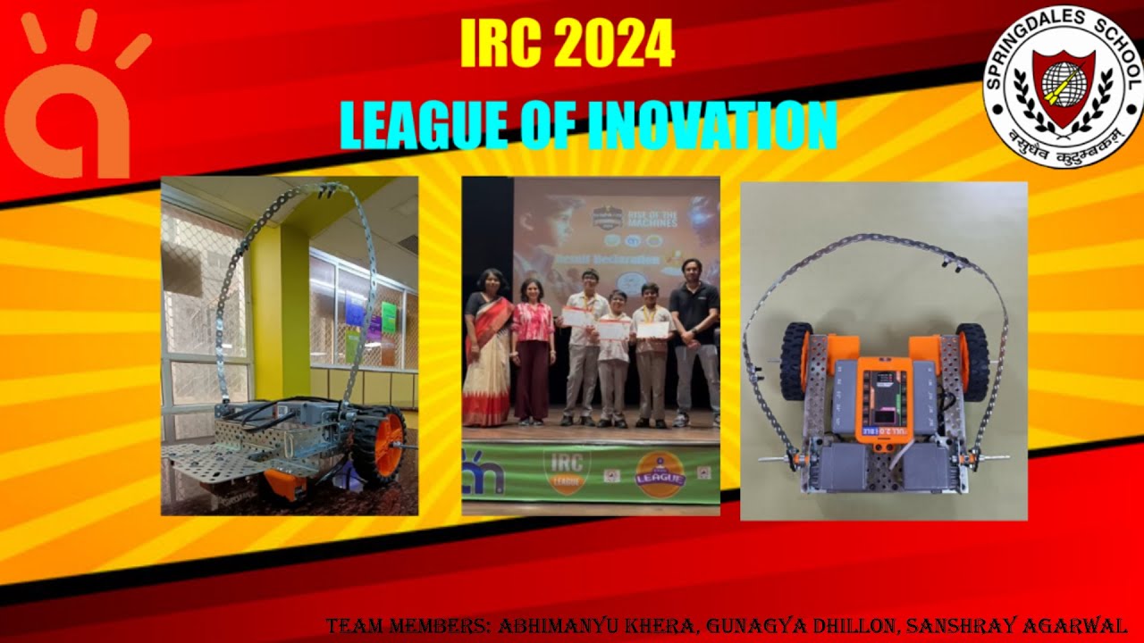 IRC 2024 | LEAGUE OF INNOVATION | IRC 2024 | @Avishkaar ...