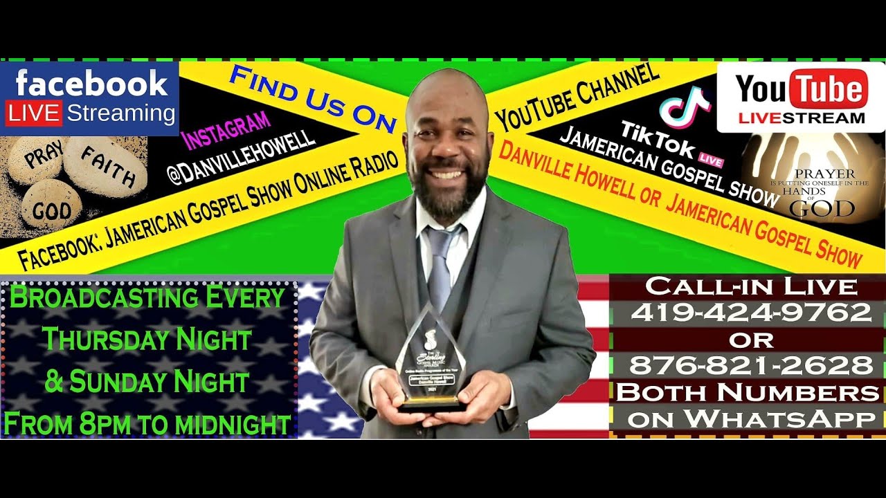 WELCOME TO JAMERICAN GOSPEL SHOW WITH DANVILLE & BISHOP DR. PAUL BOGLE ...