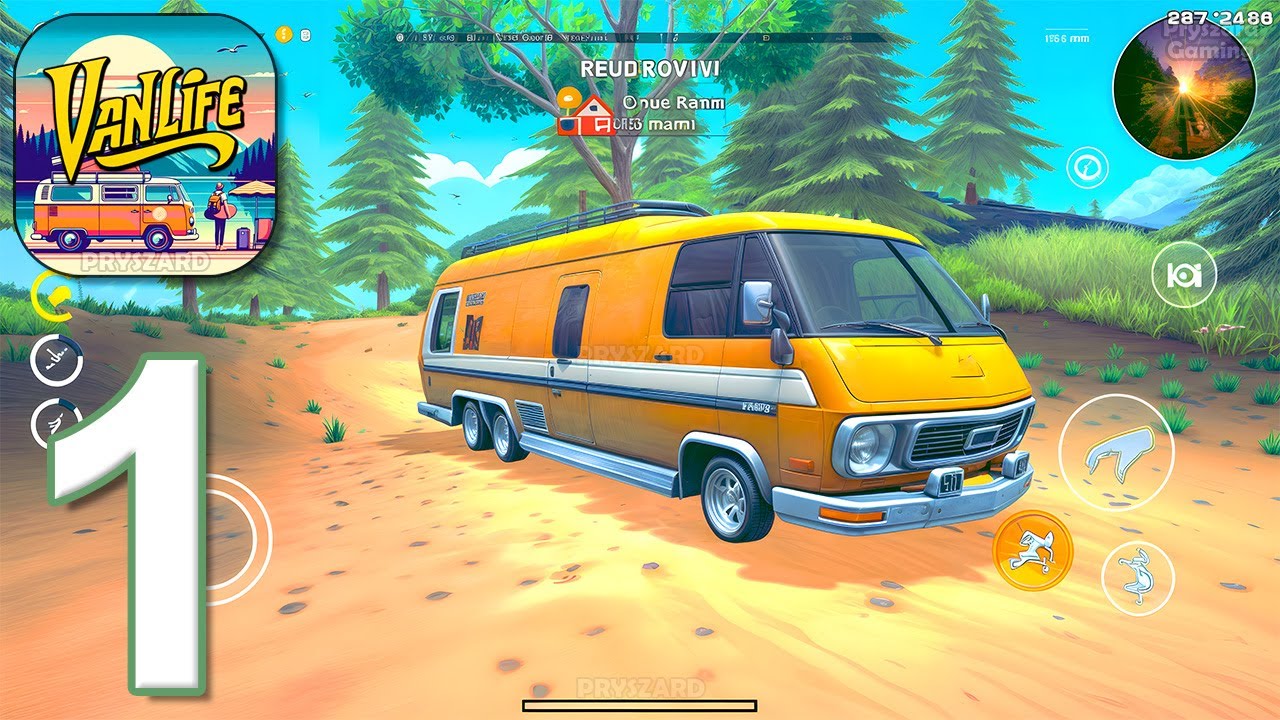 VanLife Simulator Mobile - Gameplay Walkthrough Part 1 - Tutorial (iOS ...