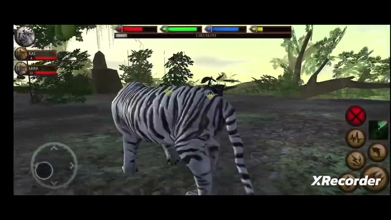 ultimate jungle simulator tiger vs predators bosses - YouTube
