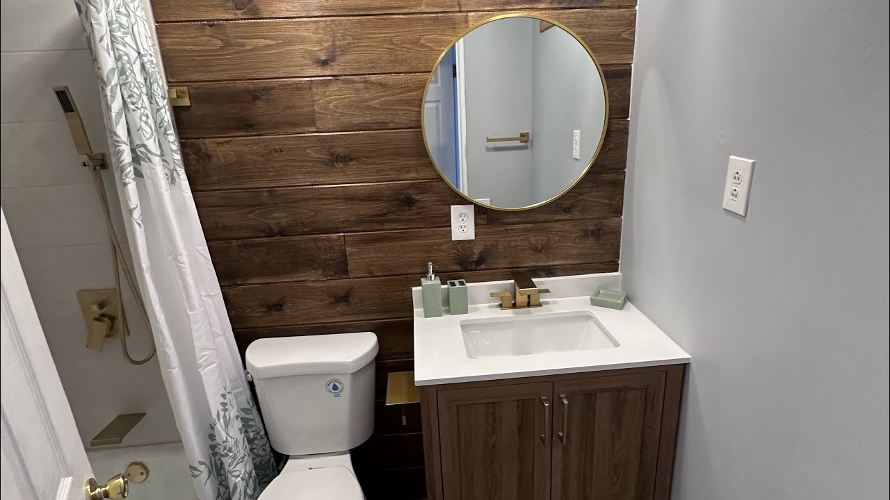 $5,000 BOGO DIY Double Bathroom Makeover on a Budget - YouTube