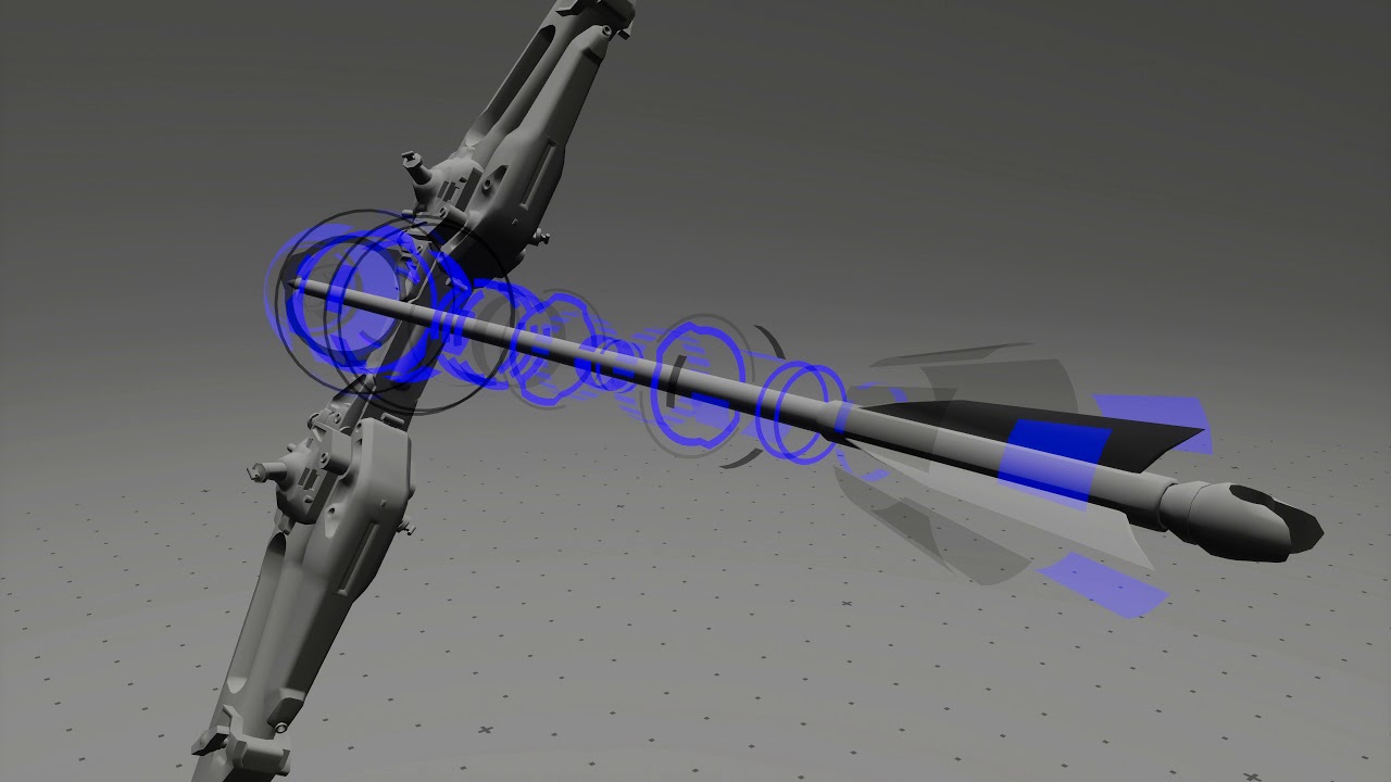 Sci Fi Bow And Arrow