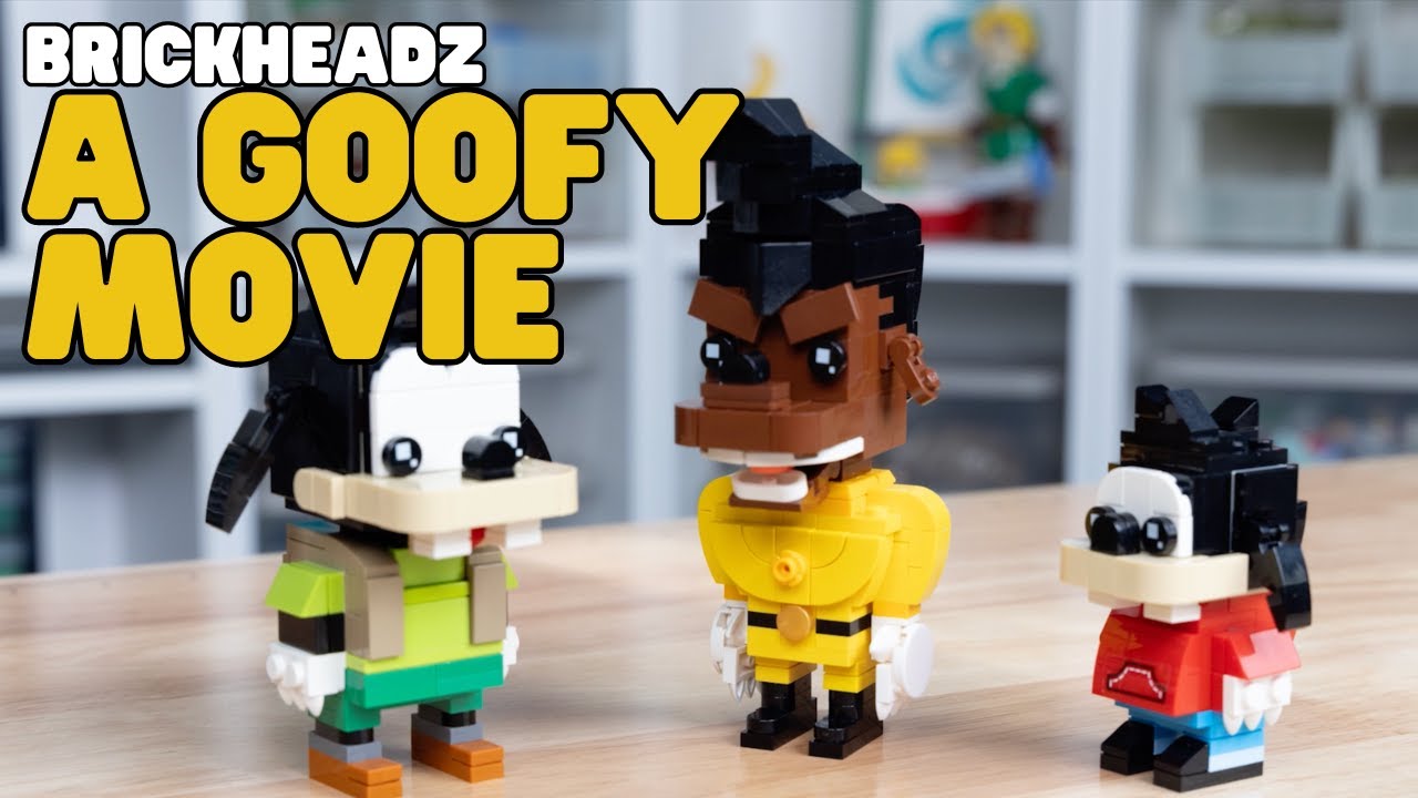 Building Goofy, Max and Powerline from a Goofy Movie! - YouTube