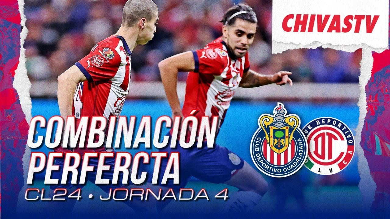 ¡Goool de Ricardo Marín! | Chivas vs Toluca | J4 Clausura 2024 - YouTube