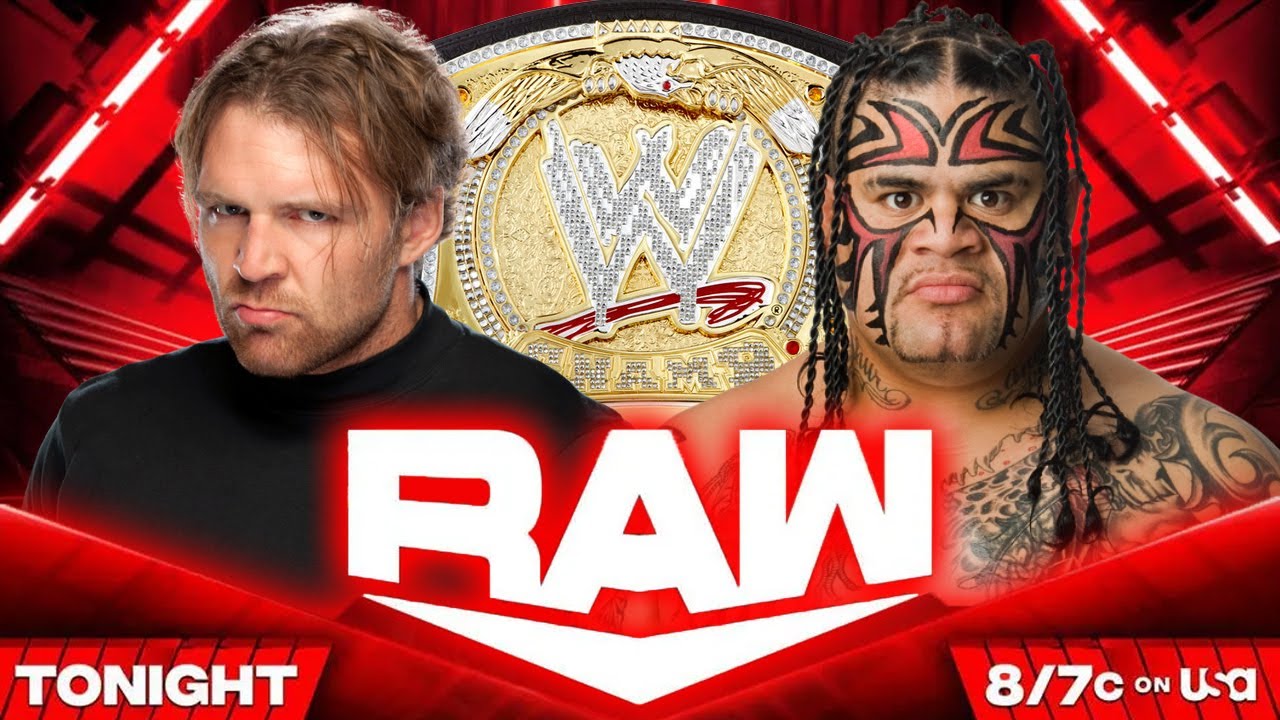 Dean Ambrose VS Umaga - WWE Champion (Raw #2 WWE 2K24) - YouTube