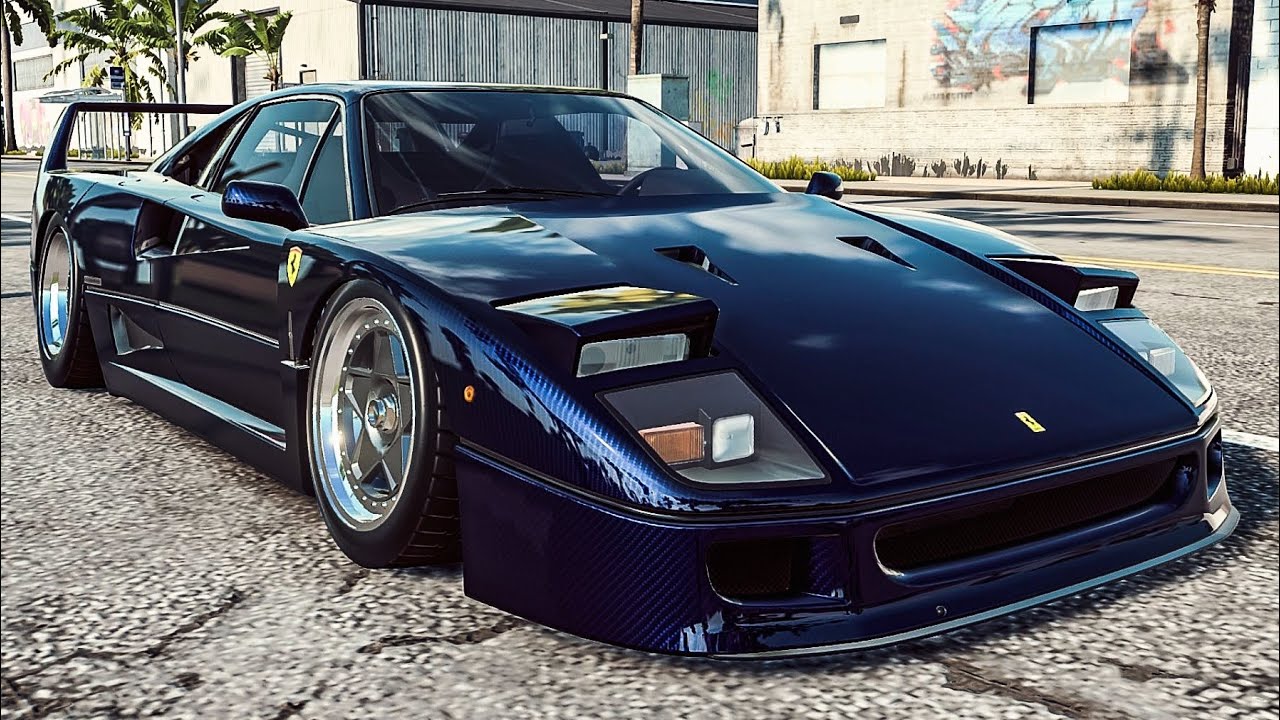 『NFS Heat』フェラーリF40でドライブ！！ - YouTube