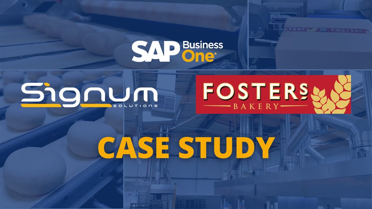 Fosters Bakery | SAP Business One Case Study | Signum Solutions - YouTube