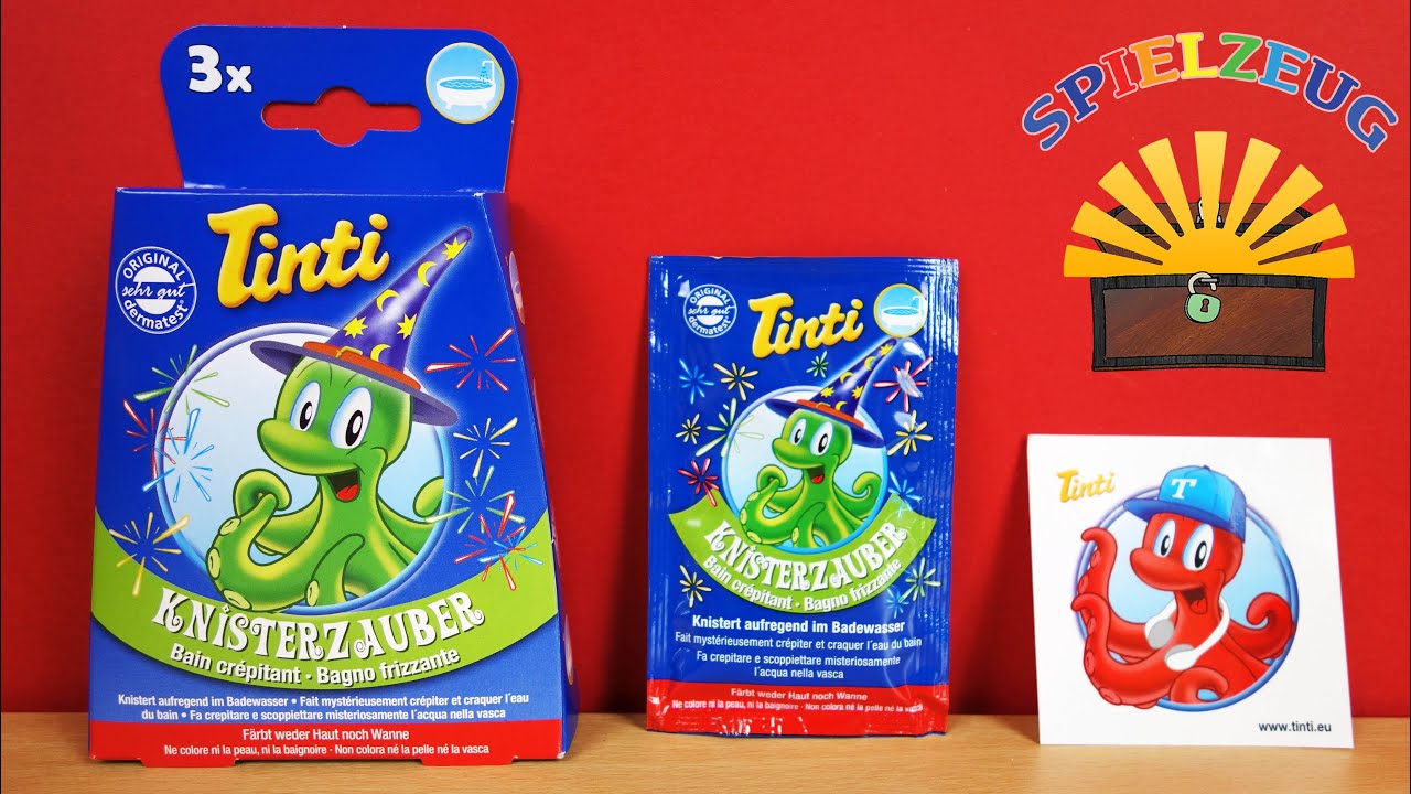 Tinti - Knister Zauber Packung Pack Bad Badesalz Badewanne knistert ...