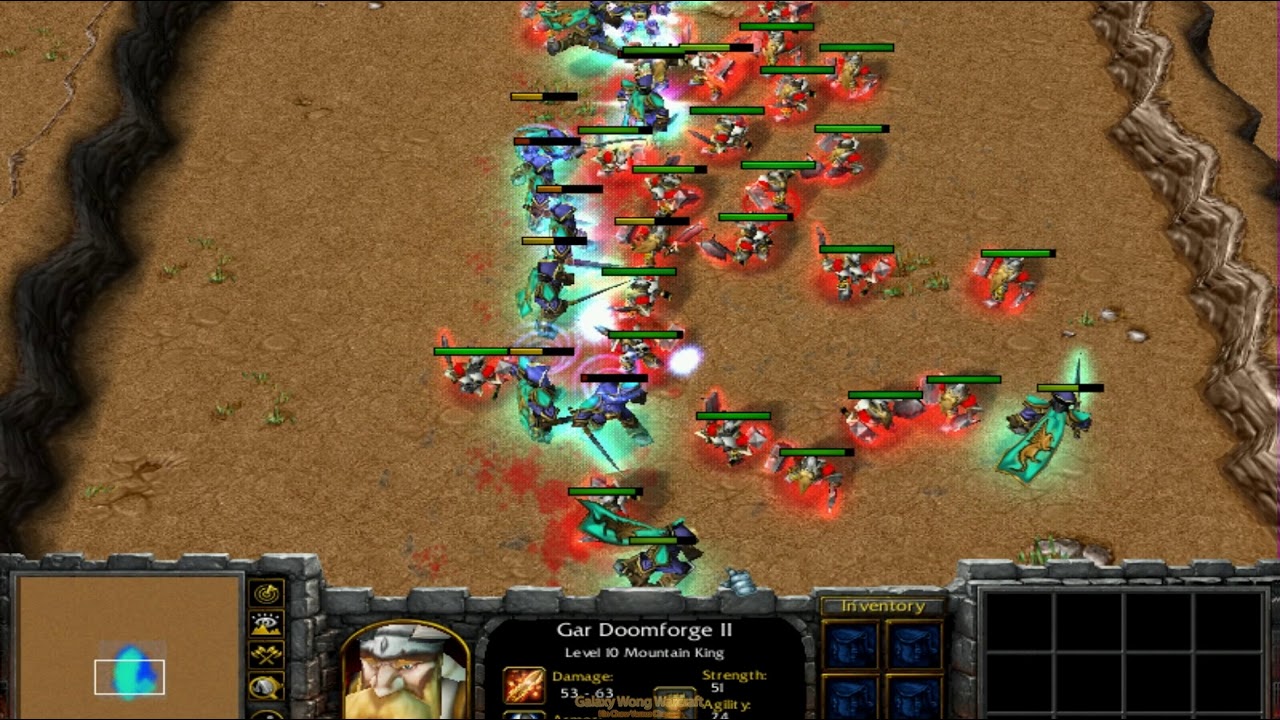 25 Admiral Proudmoore vs 25 Mountain King (With Skills) 1080p - YouTube