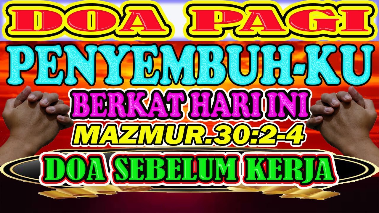 💝Renungan pagi kristen hari ini, doa pagi, renungan pagi, doa pagi ...