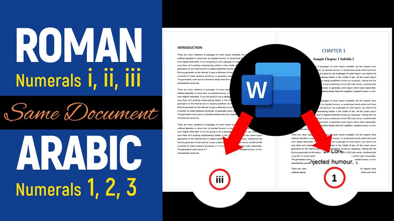 Download How To Insert Roman Arabic English Page Numbers download-how-to-insert-roman-arabic-english-page-numbers