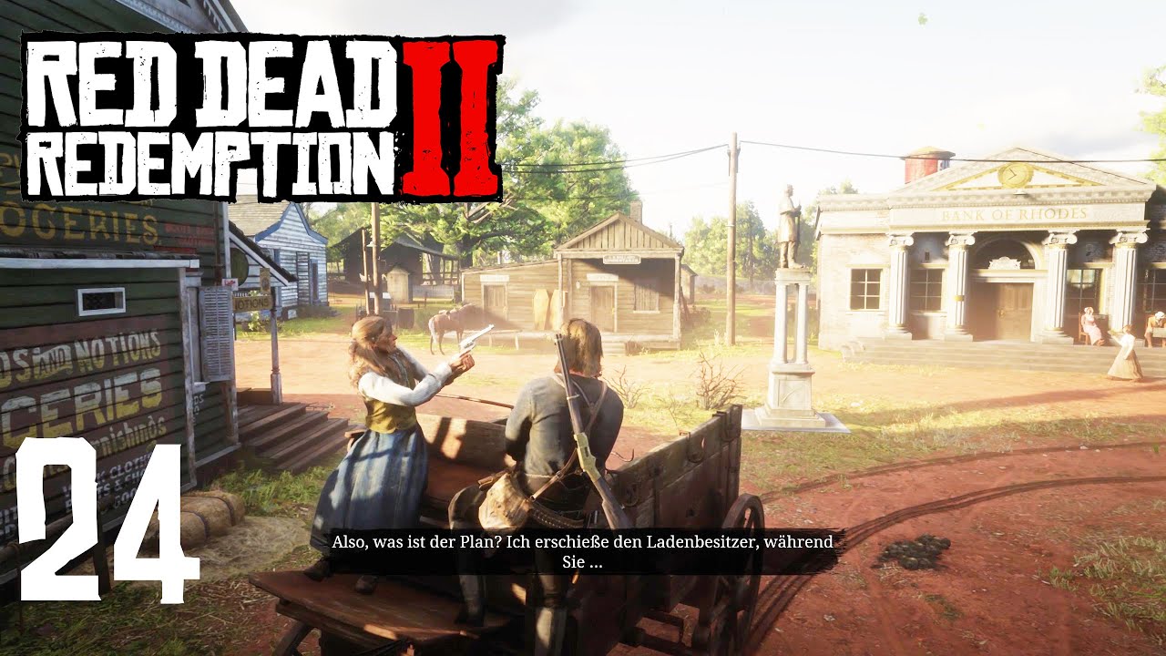 Red Dead Redemption 2 #24 Ich bin unterwegs mit Bad Ass Sadie Adler ...