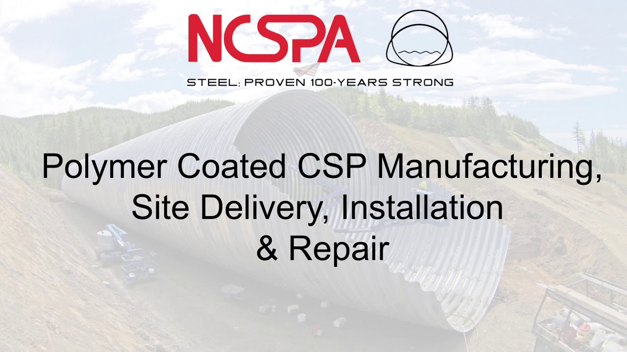 Polymer Coated Corrugated Steel Pipe Production Process - YouTube