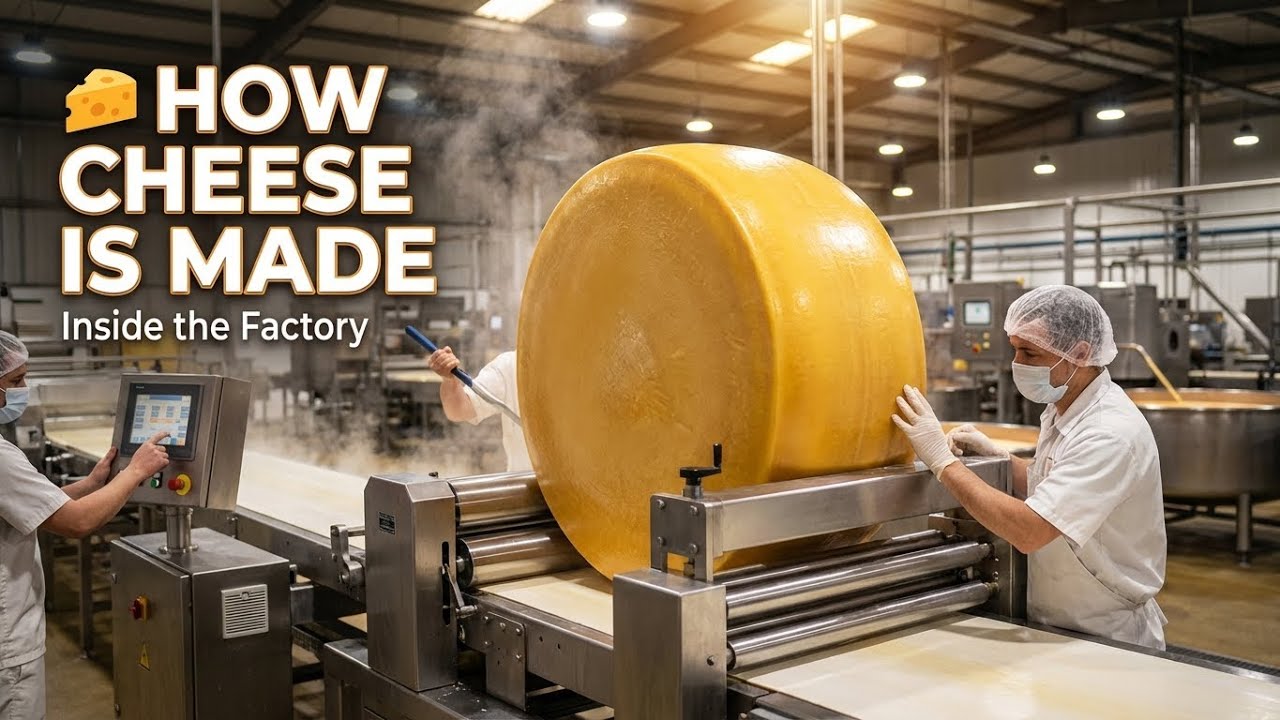 Modern Cheese Factory Tour: The Full Production Process Behind Every ...