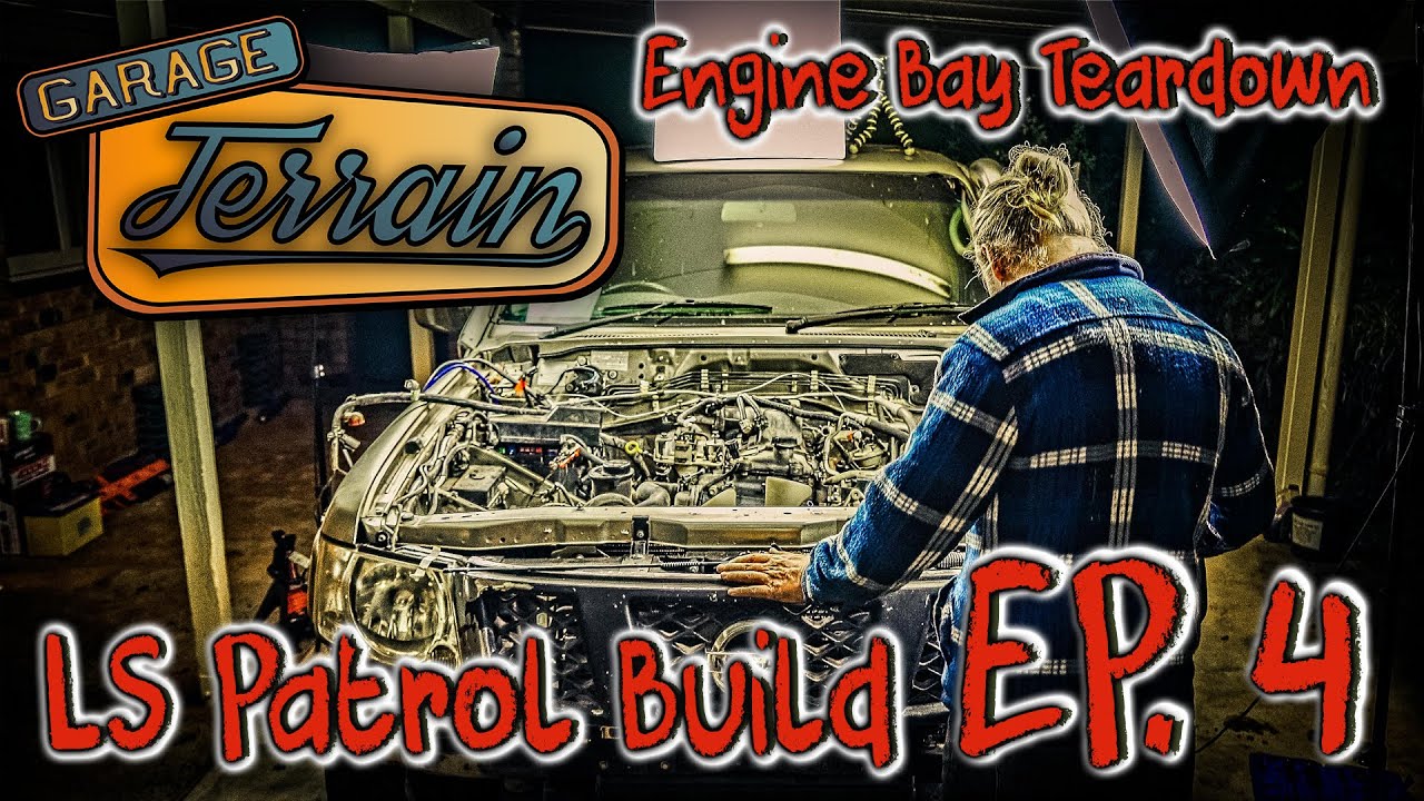 Terrain - LS swap GU Patrol - Episode 4 - How to remove an engine ...
