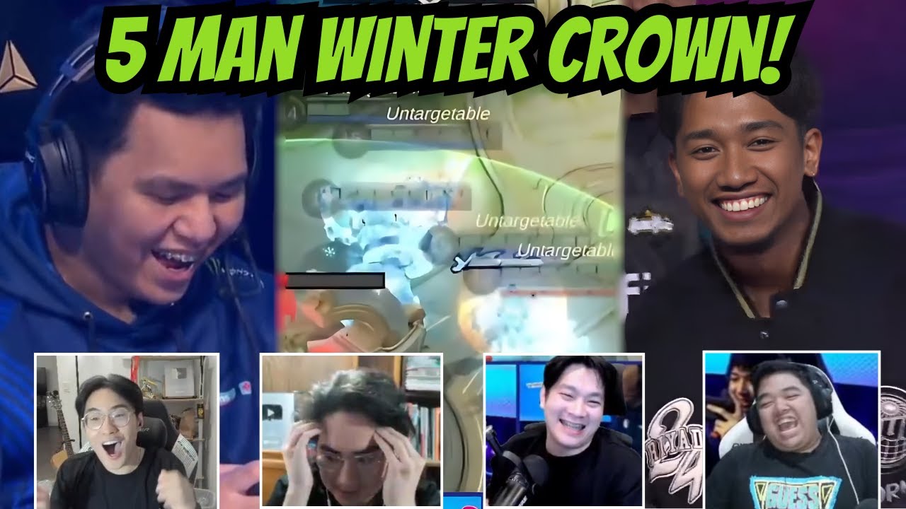 Team Liquid Does A 5 Man Winter Crown In Front of HomeBois Base! Streamer's Reaction! - YouTube