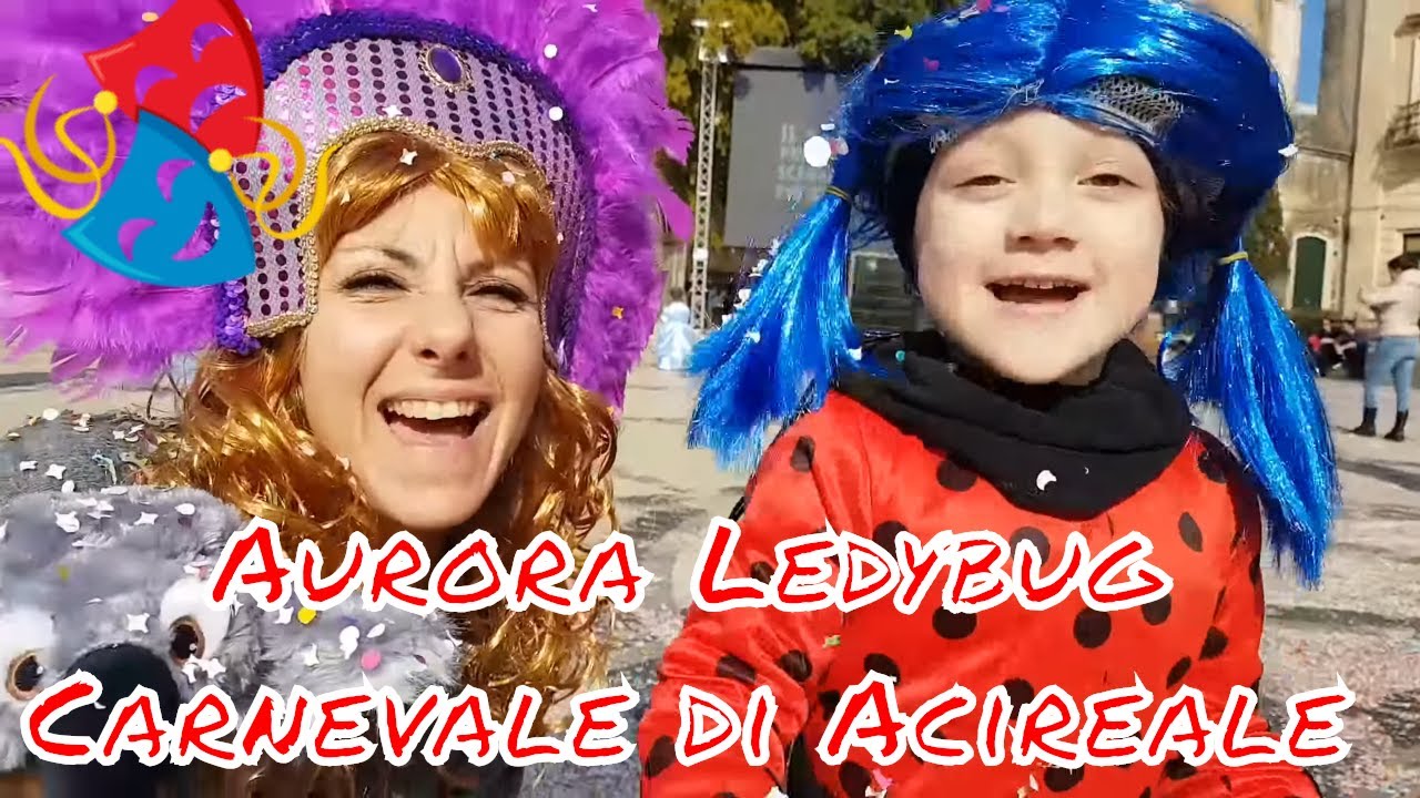 AURORA LADYBUG CARNEVALE DI ACIREALE - YouTube