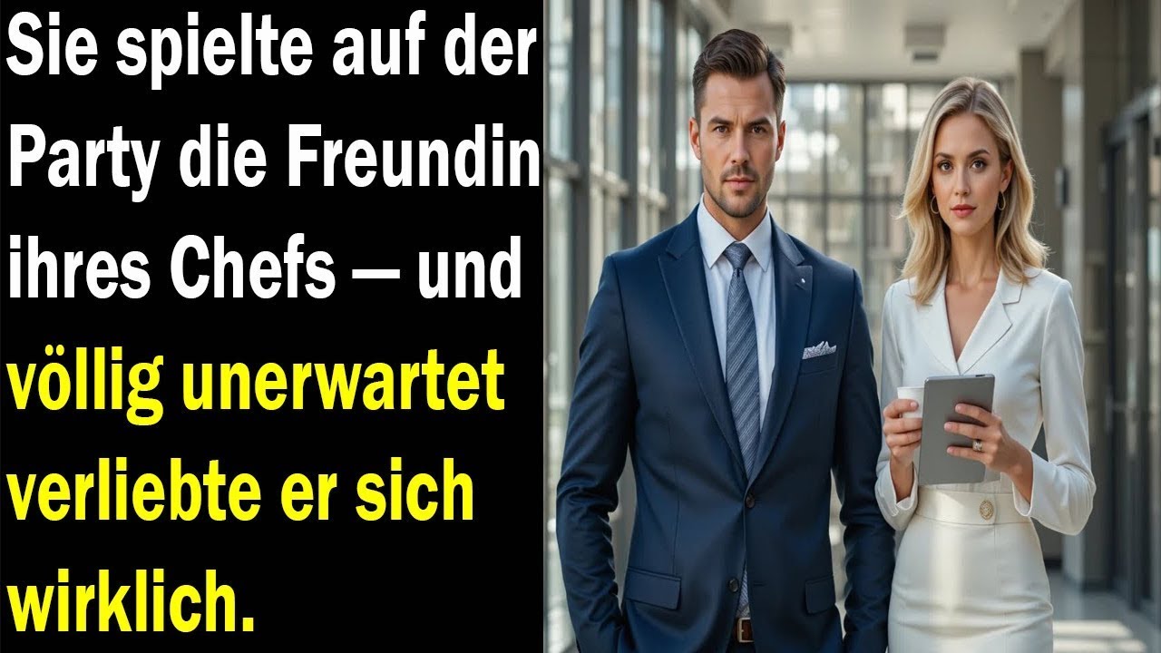 Sie spielte auf der Party seine Freundin und der Millionär verliebte ...