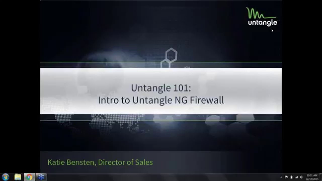 Untangle 101: Intro to Untangle NG Firewall - YouTube