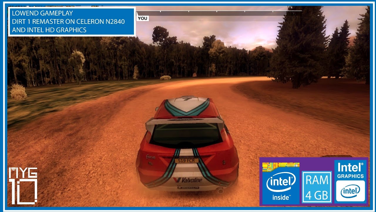 Colin McRae Rally Remaster LowEnd Gameplay Celeron N2840 || RAM 4 GB ...