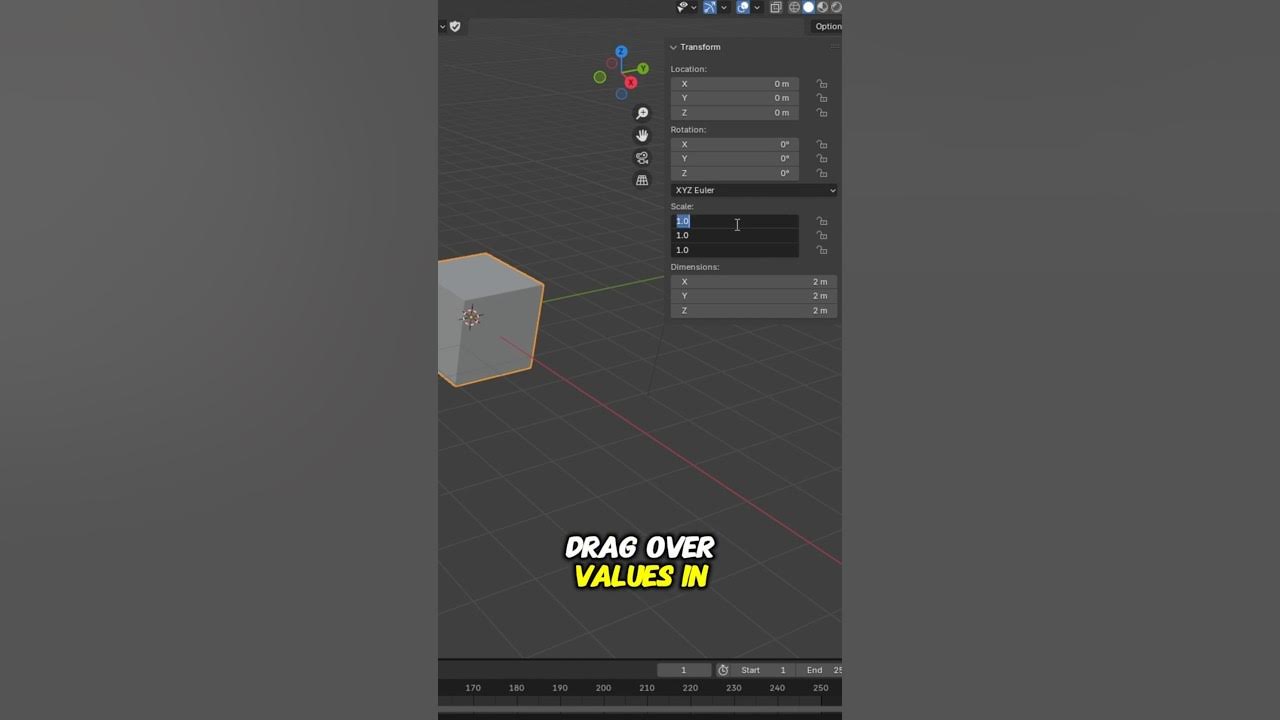 Blender Tip: Edit Multiple Values at Once with This Simple Trick! - YouTube
