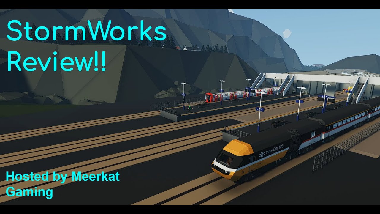 Automatic Train System Review(Stormworks Build & Rescue) - YouTube