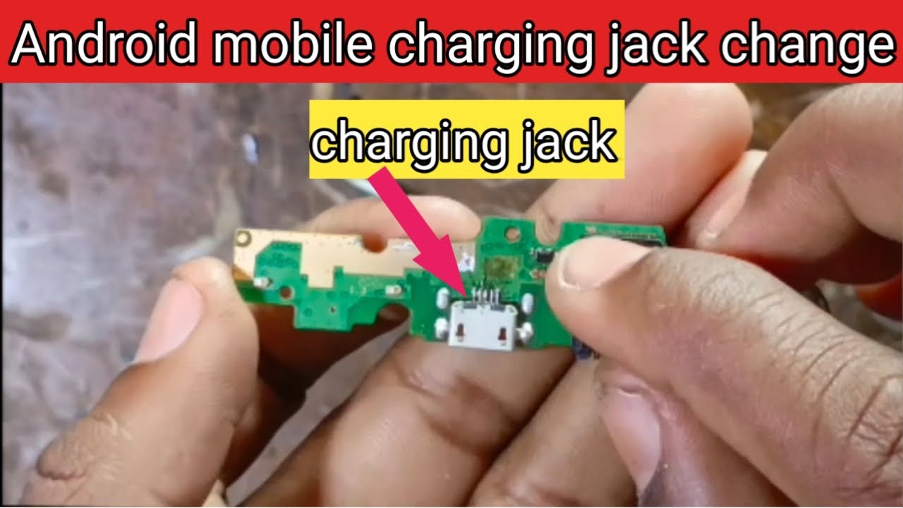 How to change any android mobile phone Micro USB Charging port jack ...