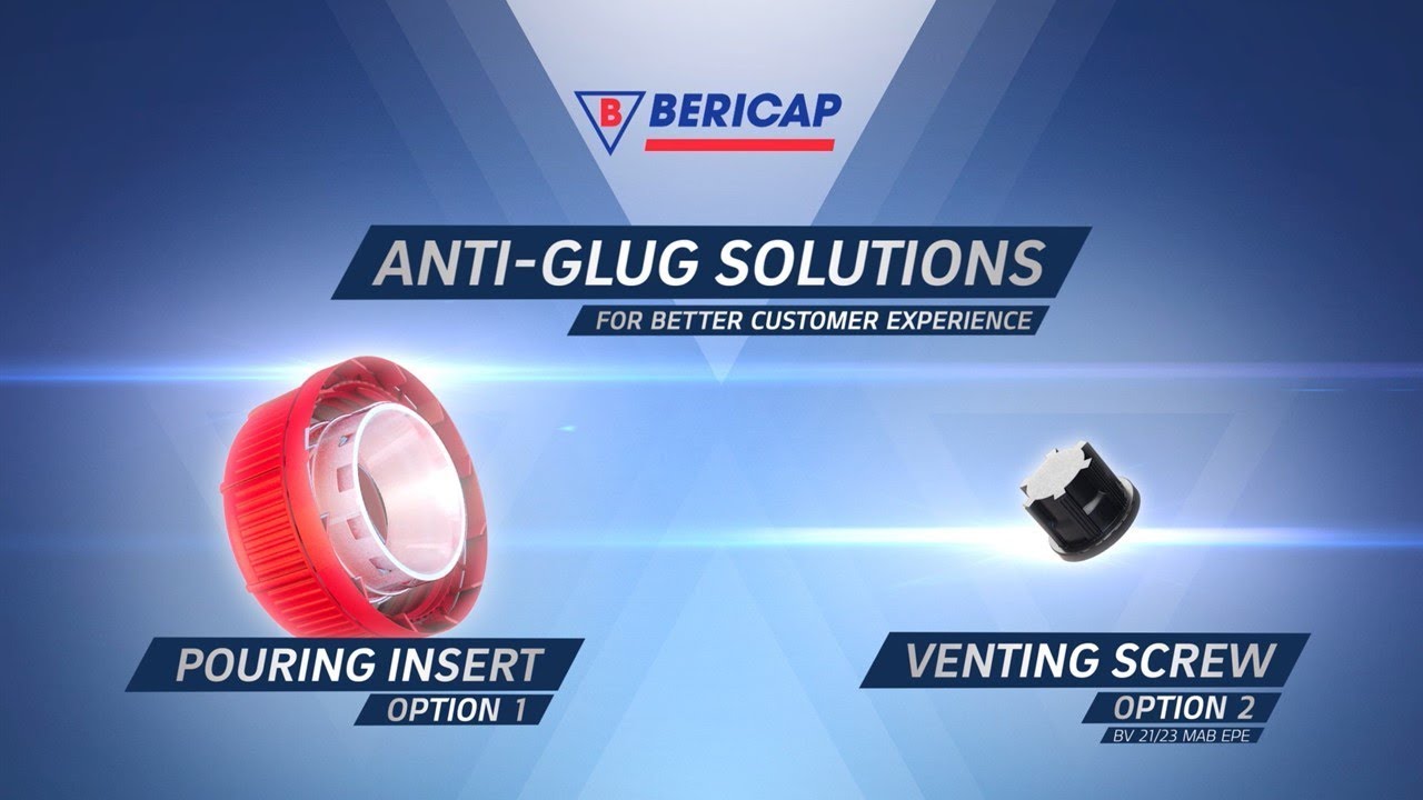 BERICAP Anti-Glug Solutions - YouTube